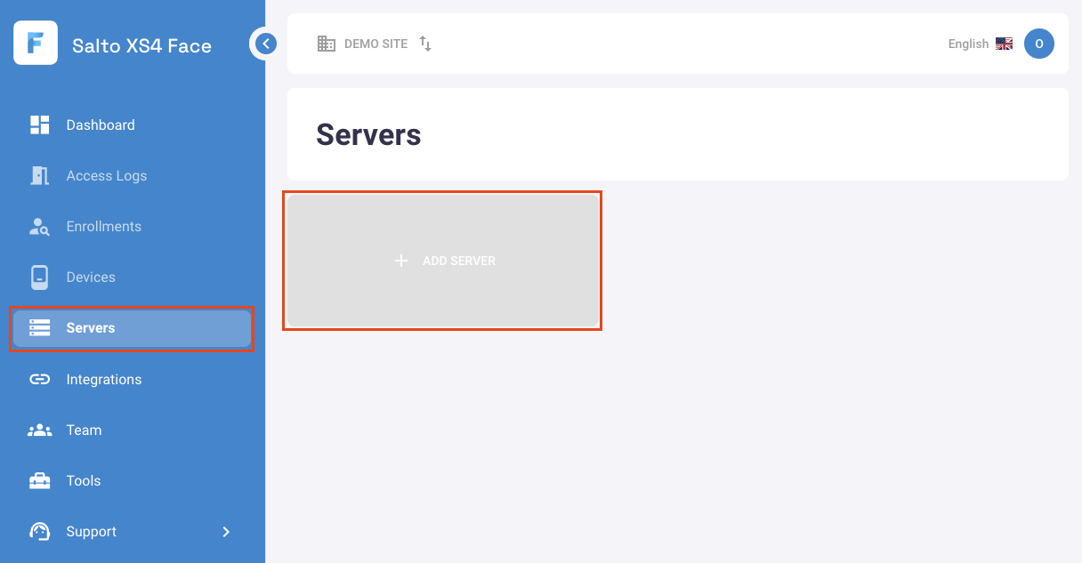 How to install XS4 Face Server software on a machine | Salto Support